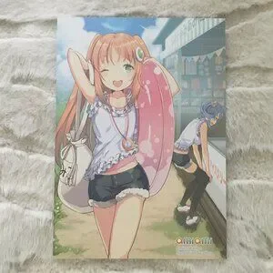 Amiami | Art | 29 Amiami Amico Mascot Beach Flotation Promo Card Chaa ...